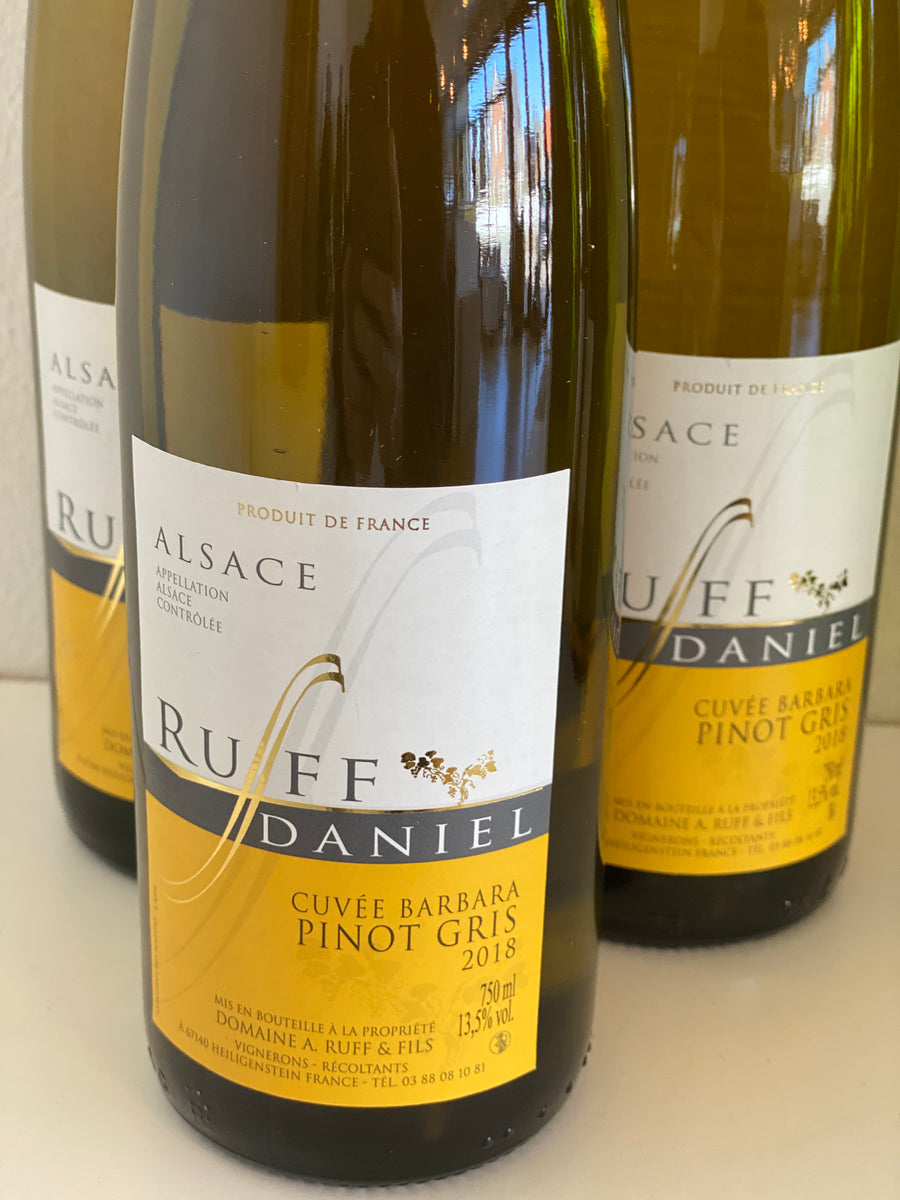 Pinot Gris Cuvée Barbara 2018/2019 (Daniel Ruff) – 🍇PetiteAlsace.com